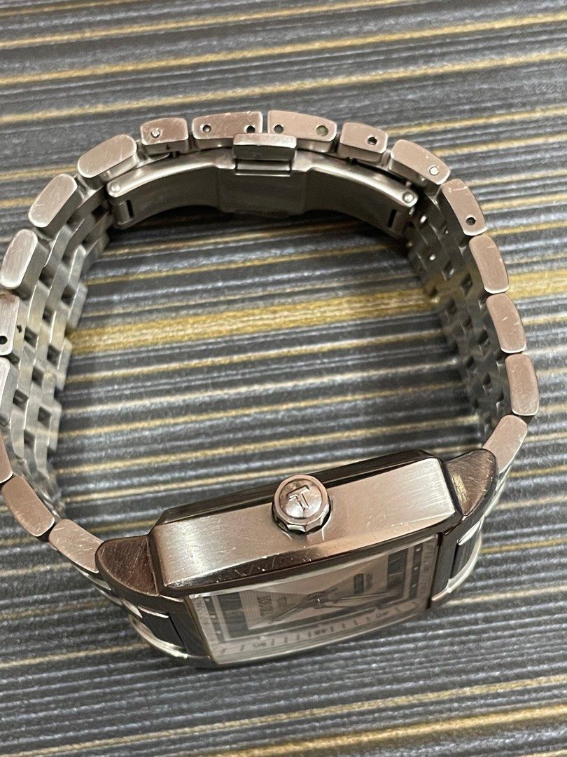 Rare Automatic Tissot Tank Quadrato, Luxury, Watches on Carousell