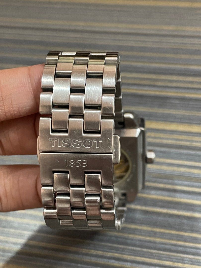 Rare Automatic Tissot Tank Quadrato, Luxury, Watches on Carousell