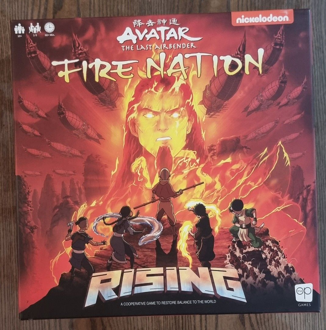 Avatar fire nation Rising (board game), Hobbies & Toys, Toys & Games on ...
