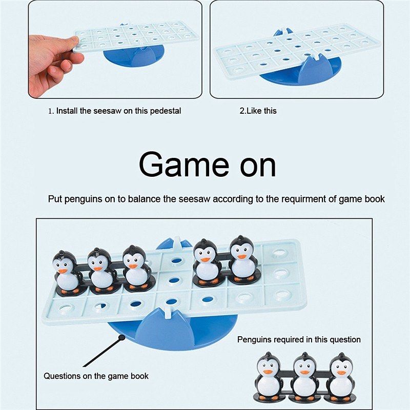 Balancing Penguin Board Games, Hobbies & Toys, Toys & Games on Carousell