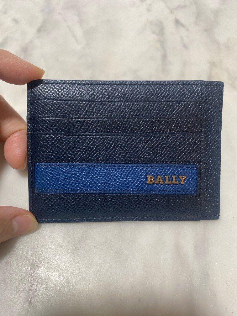Bally card holder, Men's Fashion, Watches & Accessories, Wallets & Card Holders on Carousell