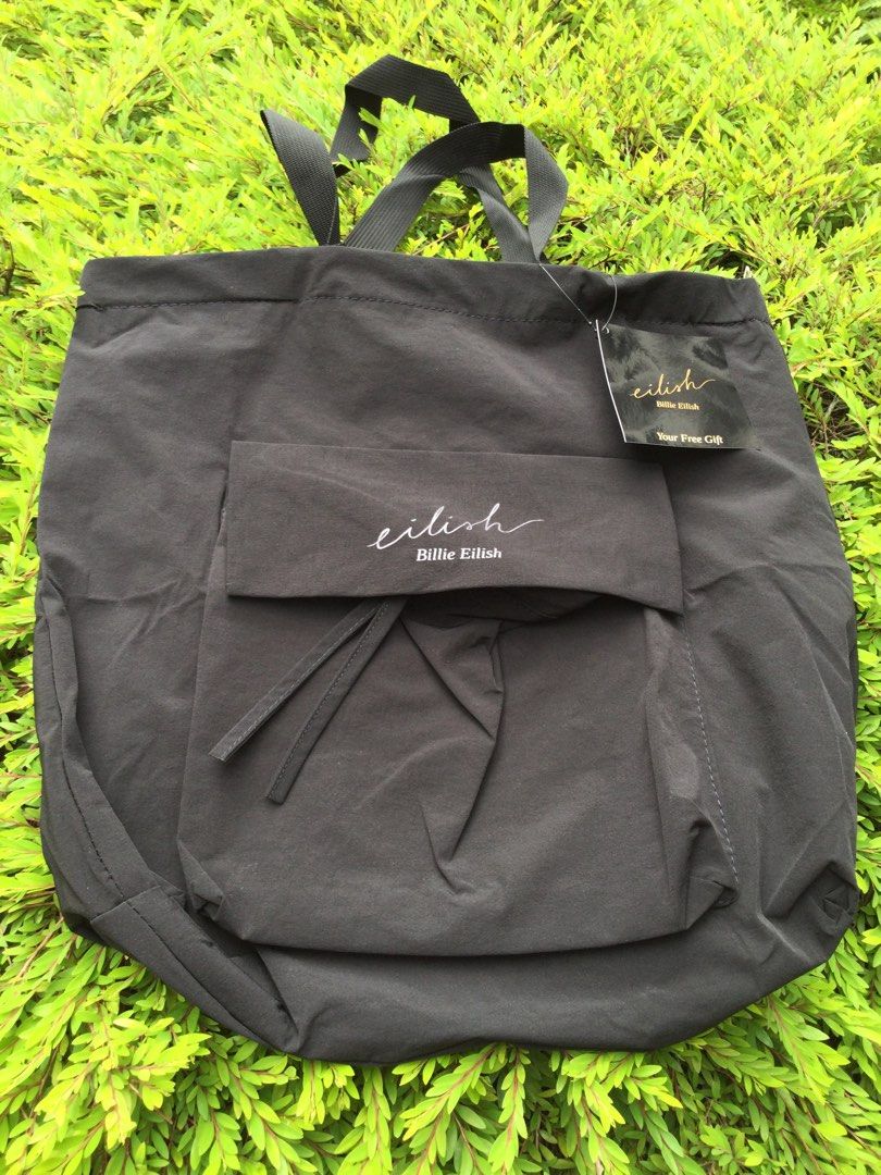 Billie Eilish Black Tote Bag, Women's Fashion, Bags & Wallets, Tote ...
