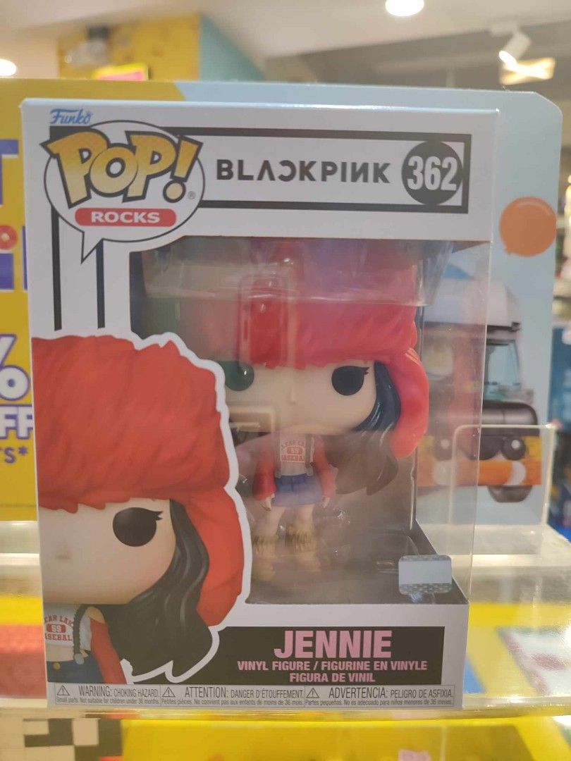 Blank Pink Jennie Funko Pop, Hobbies & Toys, Toys & Games on Carousell