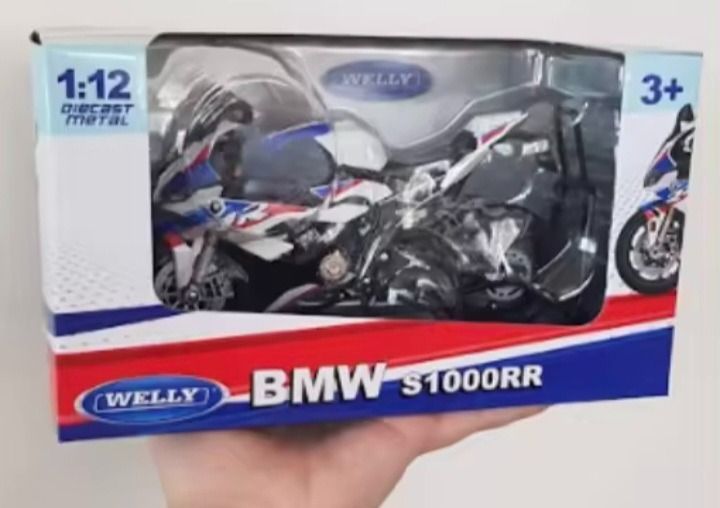 BMW S1000RR Motorcycle Die Cast Toy 1:12 Scale, Hobbies & Toys, Toys ...