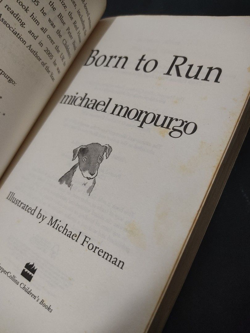 Born to Run by Michael Morpurgo, Hobbies & Toys, Books & Magazines ...