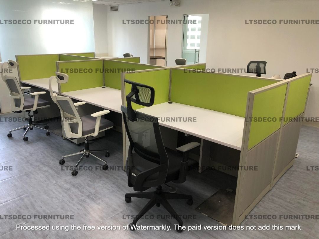 BPO MODULAR OFFICE PARTITION - WORKSTATION TABLE OFFICE FURNITURES ...