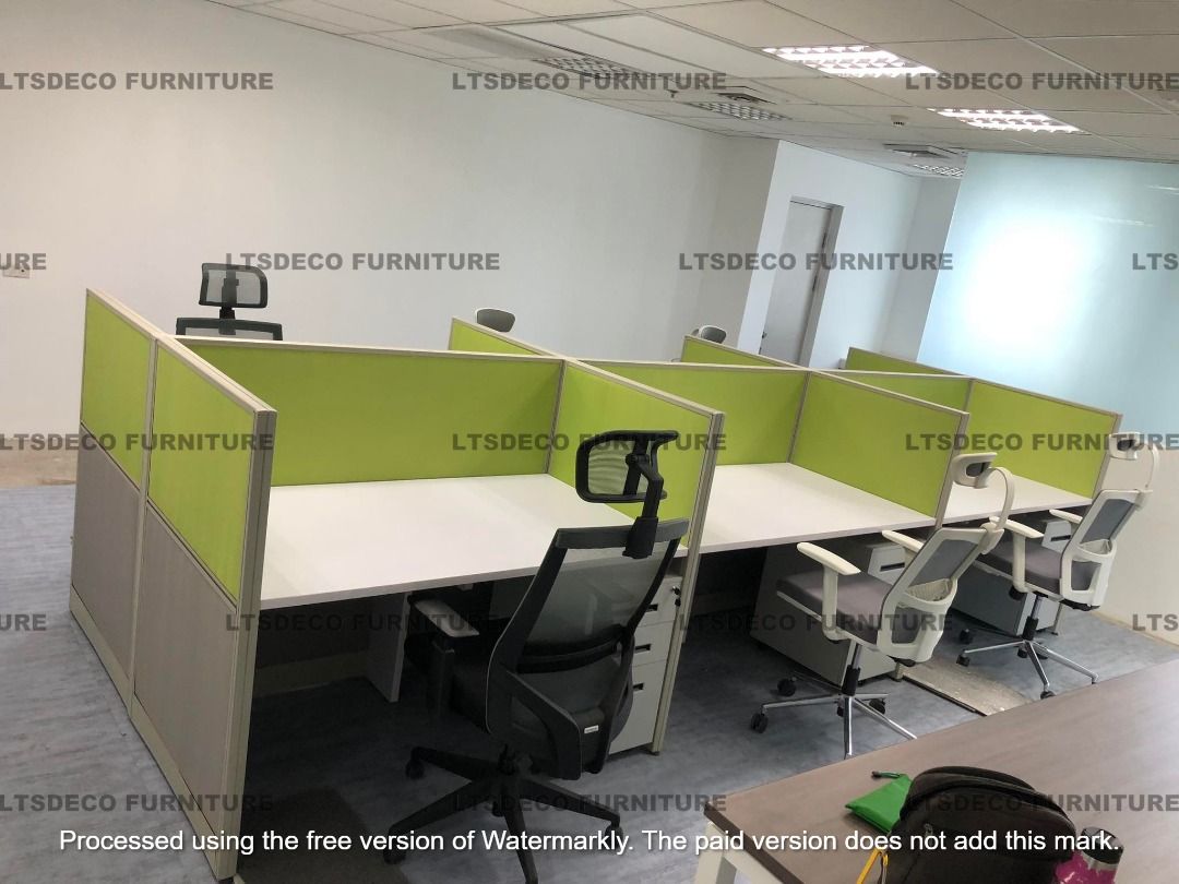 BPO MODULAR OFFICE PARTITION - WORKSTATION TABLE OFFICE FURNITURES ...