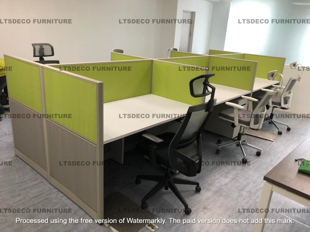 BPO MODULAR OFFICE PARTITION - WORKSTATION TABLE OFFICE FURNITURES ...
