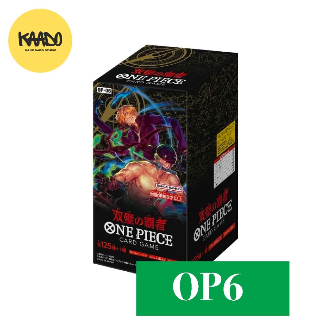SG Ready Stock/ OP 6 Box - One Piece Card Game Booster Box -- Sealed ...