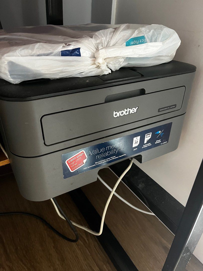 Brother Laser Printer B/W, Computers & Tech, Printers, Scanners ...