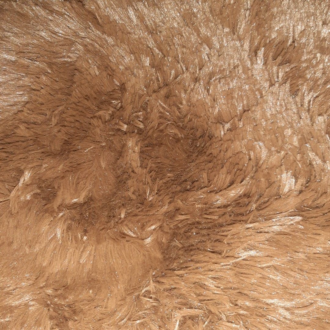 Brown fuzzy carpet, Furniture & Home Living, Home Decor, Carpets, Mats ...