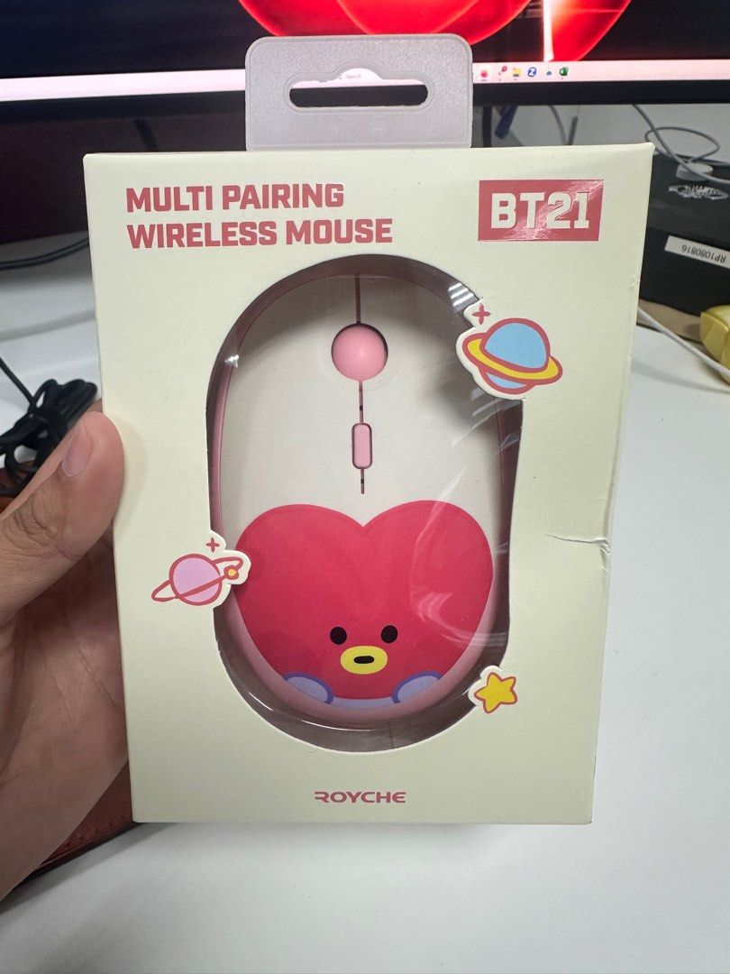 BT21 TATA Multi Pairing Wireless Mouse, Computers & Tech, Parts ...