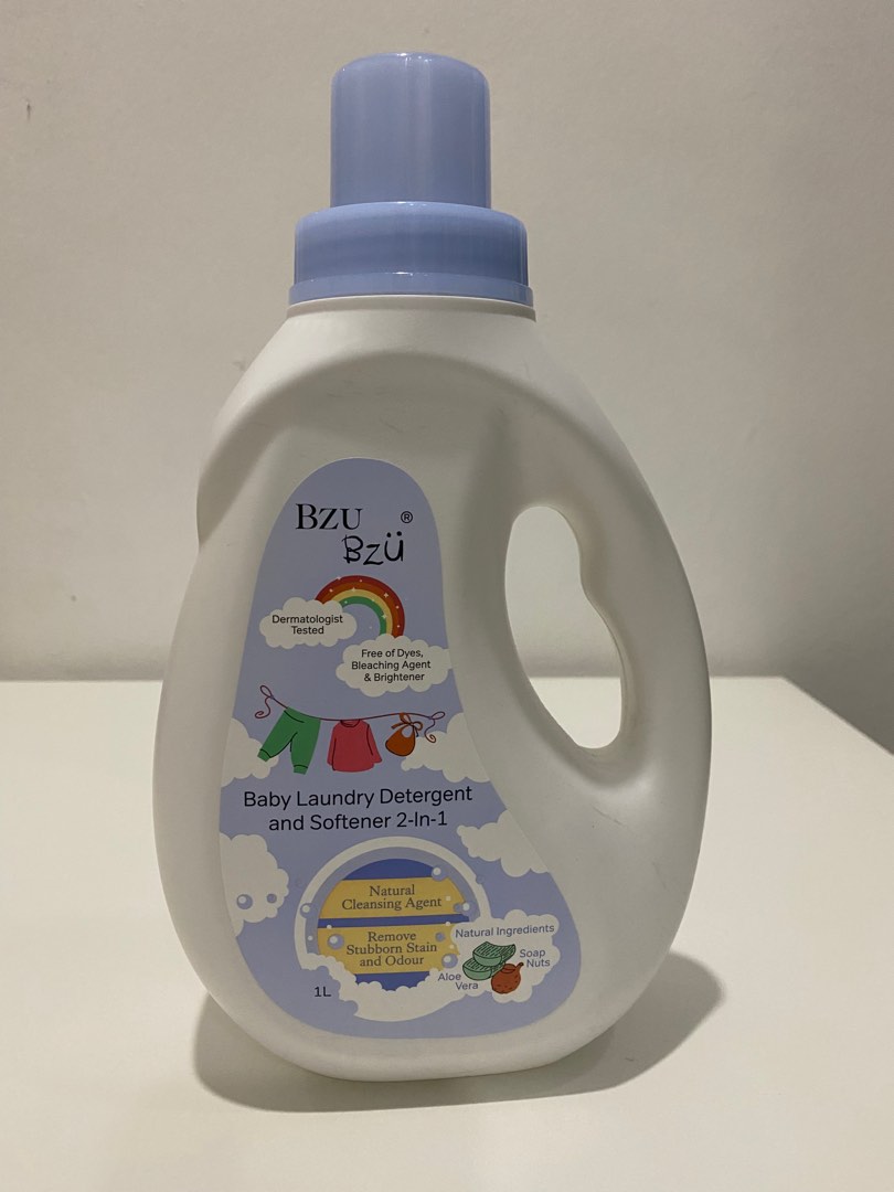 BZU BZU Baby Laundry Detergent and Softener 1 Litre, Babies & Kids ...