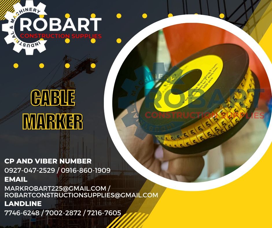 Cable Marker, Commercial & Industrial, Industrial Equipment on Carousell