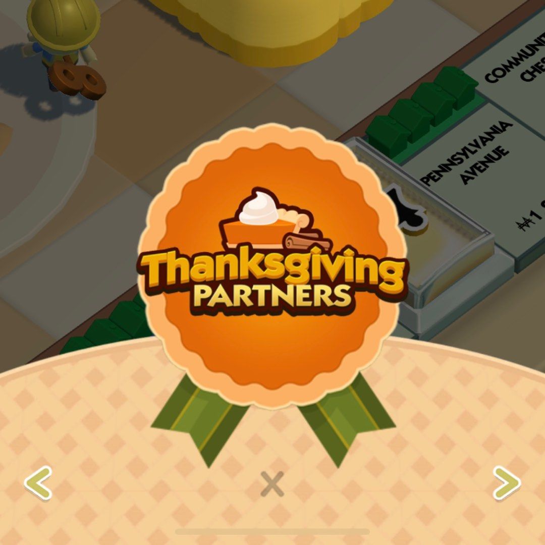 [Carry Service] Monopoly Go MPG Thanksgiving Partners Event MonopolyGo ...
