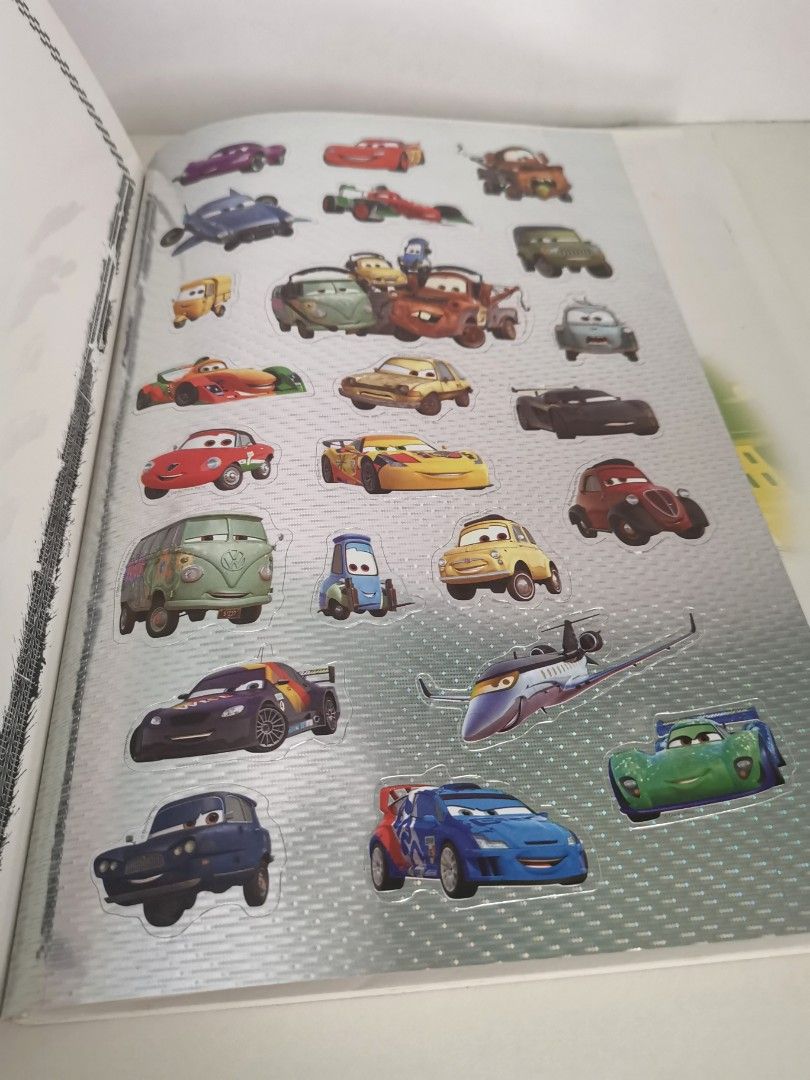 Cars 2 Stickers Book, Hobbies & Toys, Books & Magazines, Children's ...