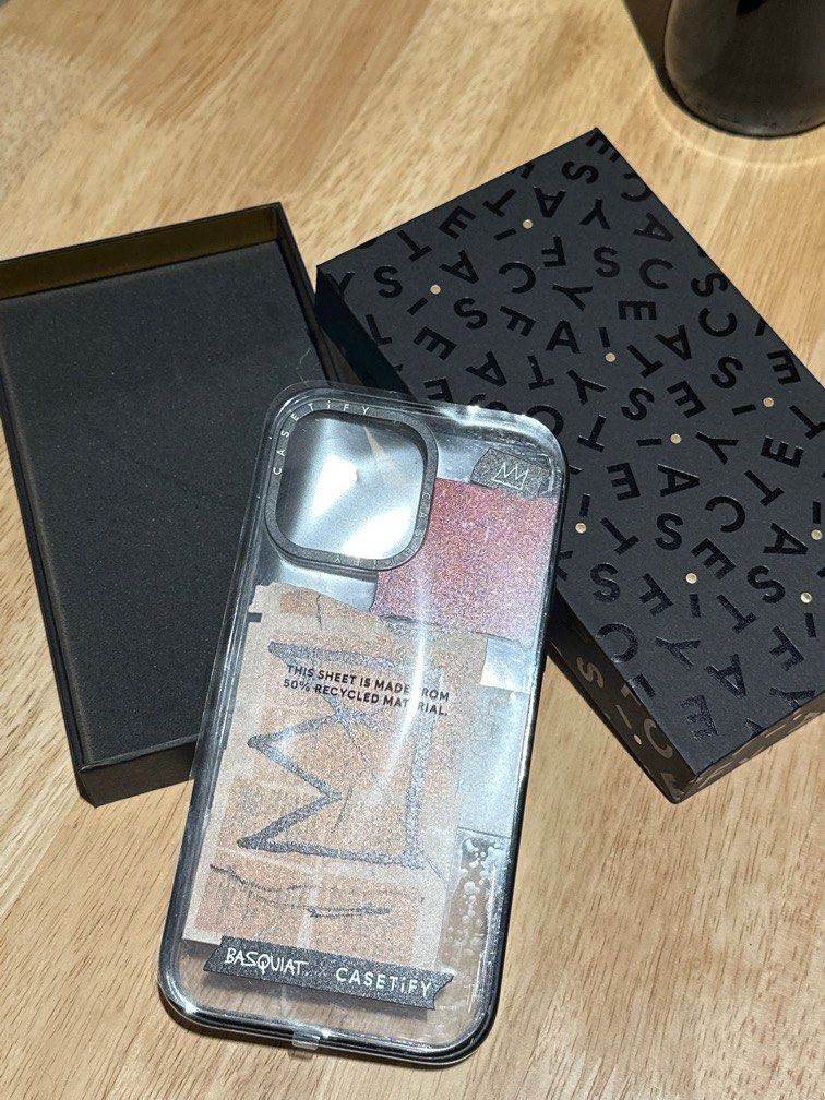 Casetify Basquiat iPhone 14 pro max case, Mobile Phones & Gadgets, Mobile & Gadget Accessories ...