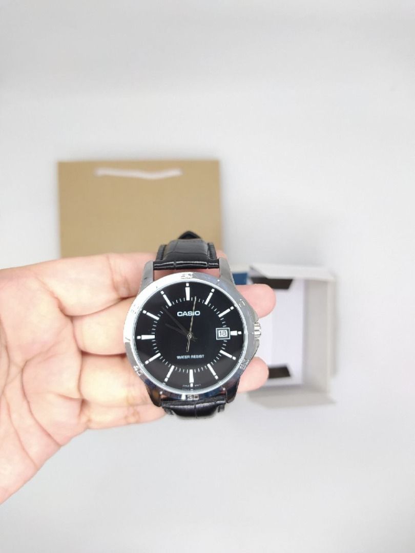 CASIO for men. Leather, Women's Fashion, Watches & Accessories, Watches ...