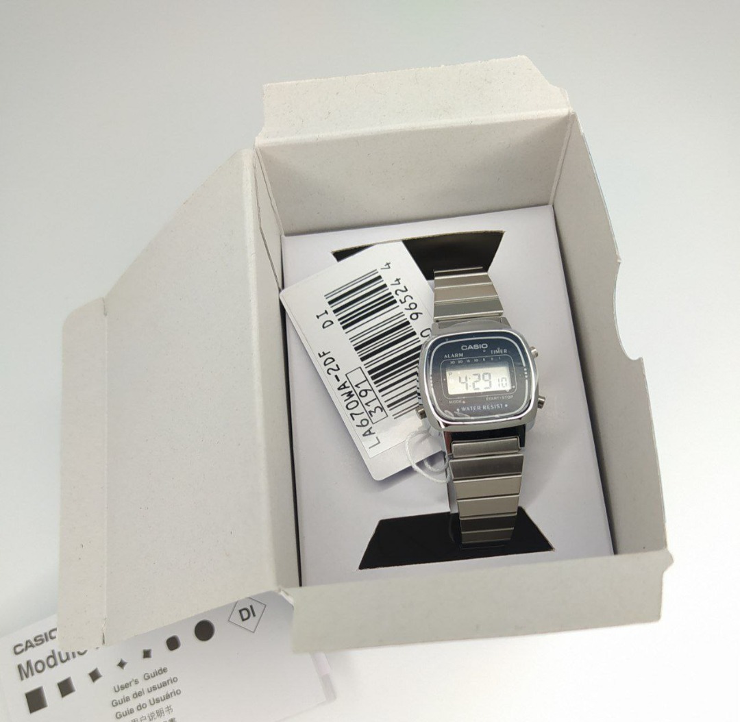 CASIO petite silver, Women's Fashion, Watches & Accessories, Watches on ...