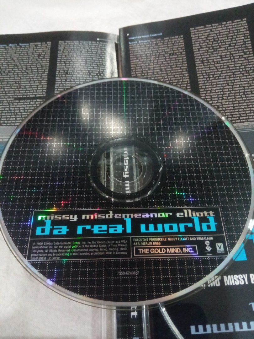 CD Missy Elliott - Da real world, Hobbies & Toys, Music & Media, CDs ...