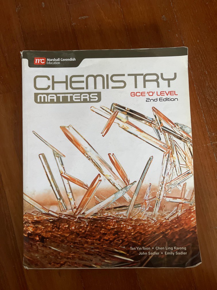 Chemistry Matters O Level Textbook, Hobbies & Toys, Books & Magazines ...