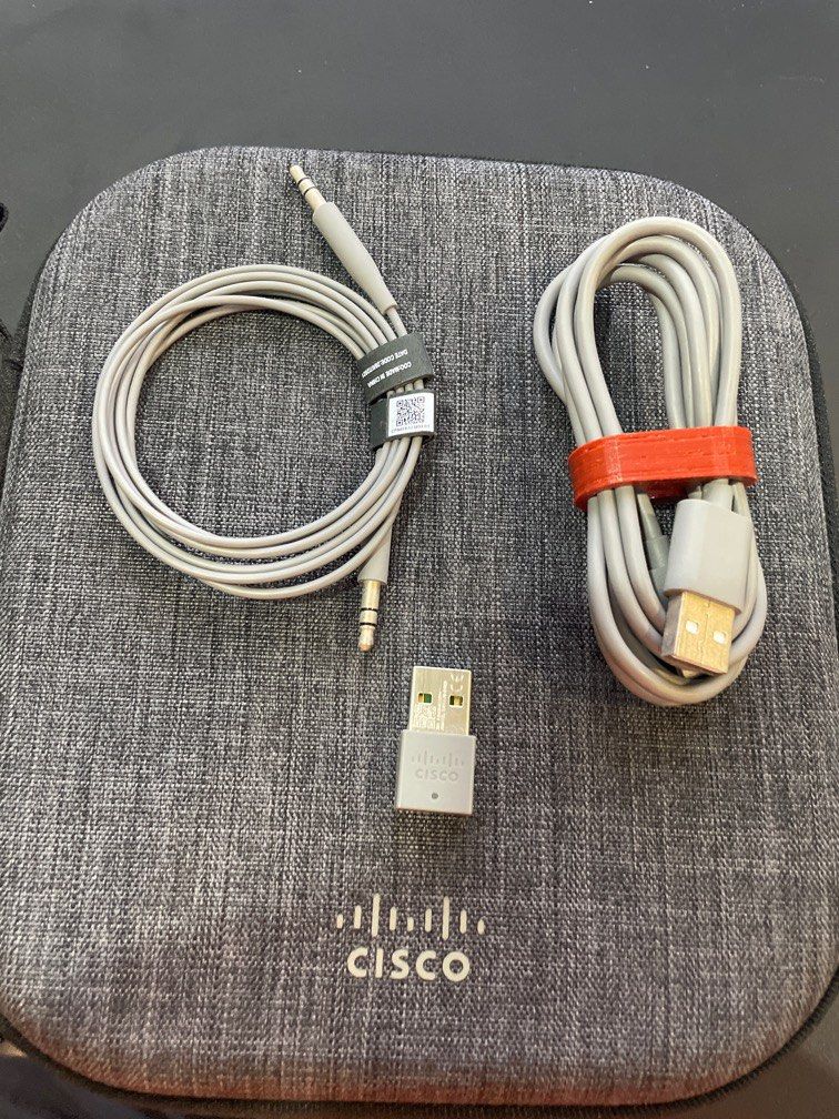 CISCO 730 Noise cancelling, Wireless with USB dongle Headphones, Audio ...