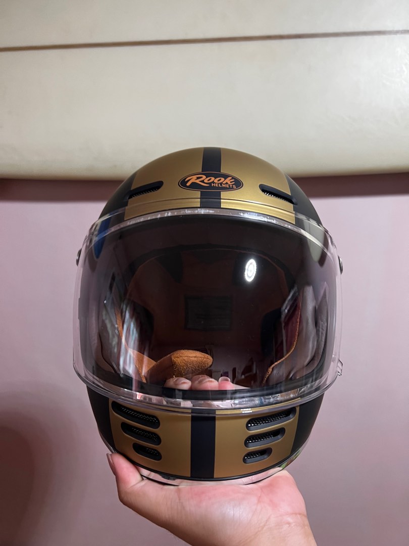Classic Rook Helmet XL, Motorbikes, Motorbike Parts & Accessories ...