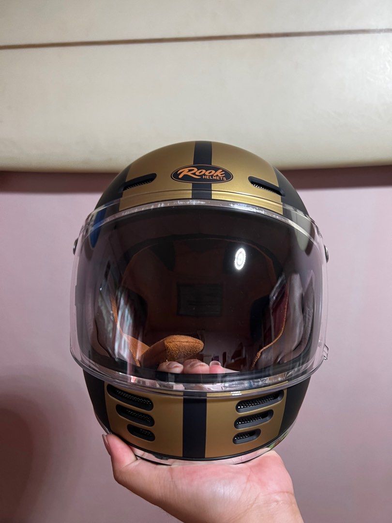 Classic Rook Helmet XL, Motorbikes, Motorbike Parts & Accessories ...