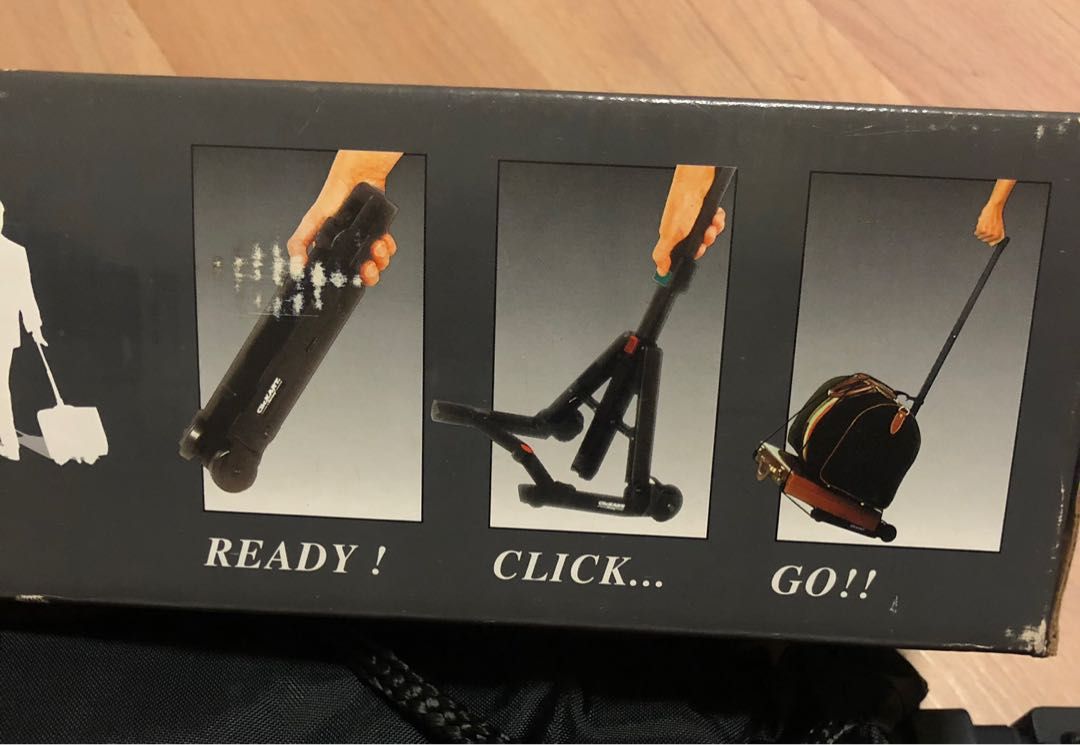 Clickart Compact Trolley Cart, Sports Equipment, Other Sports Equipment ...