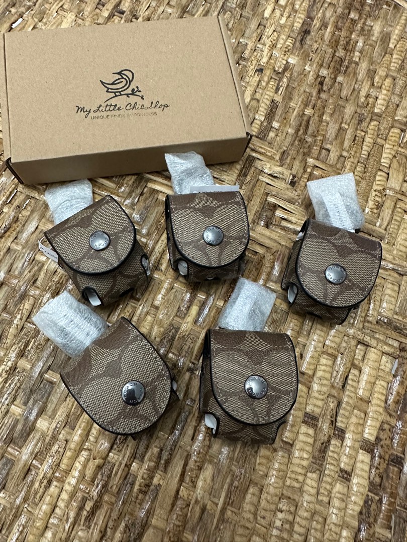 coach earbuds case/bag charm, Audio, Portable Audio Accessories on ...