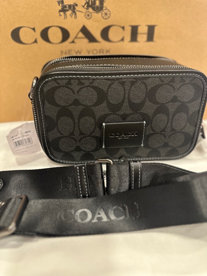 Coach mens sling, Luxury, Bags & Wallets on Carousell