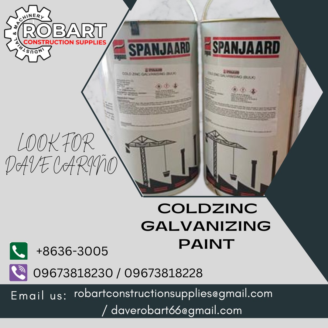 COLDZINC GALVANIZING PAINT, Commercial & Industrial, Construction Tools ...
