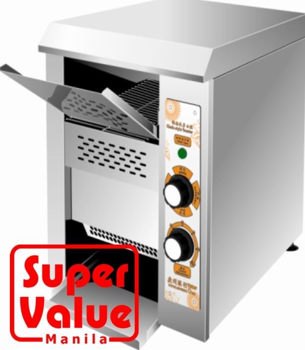 Conveyor Toaster 180mm for Hotels and Buffet Restaurants Stainless ...