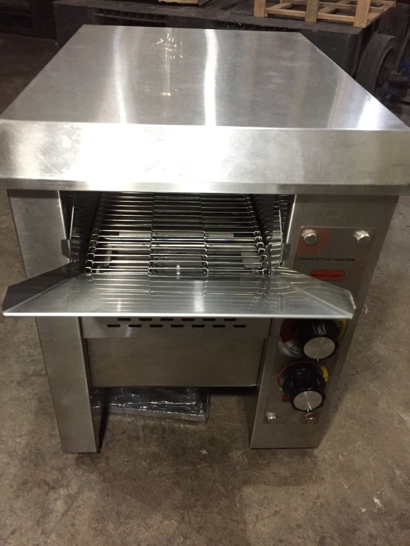 Conveyor Toaster 180mm for Hotels and Buffet Restaurants Stainless ...