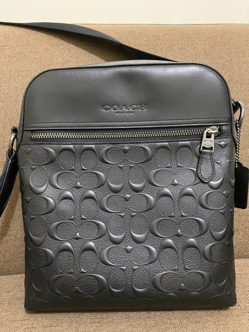 Coach Men Sling Bag, Men's Fashion, Bags, Sling Bags on Carousell