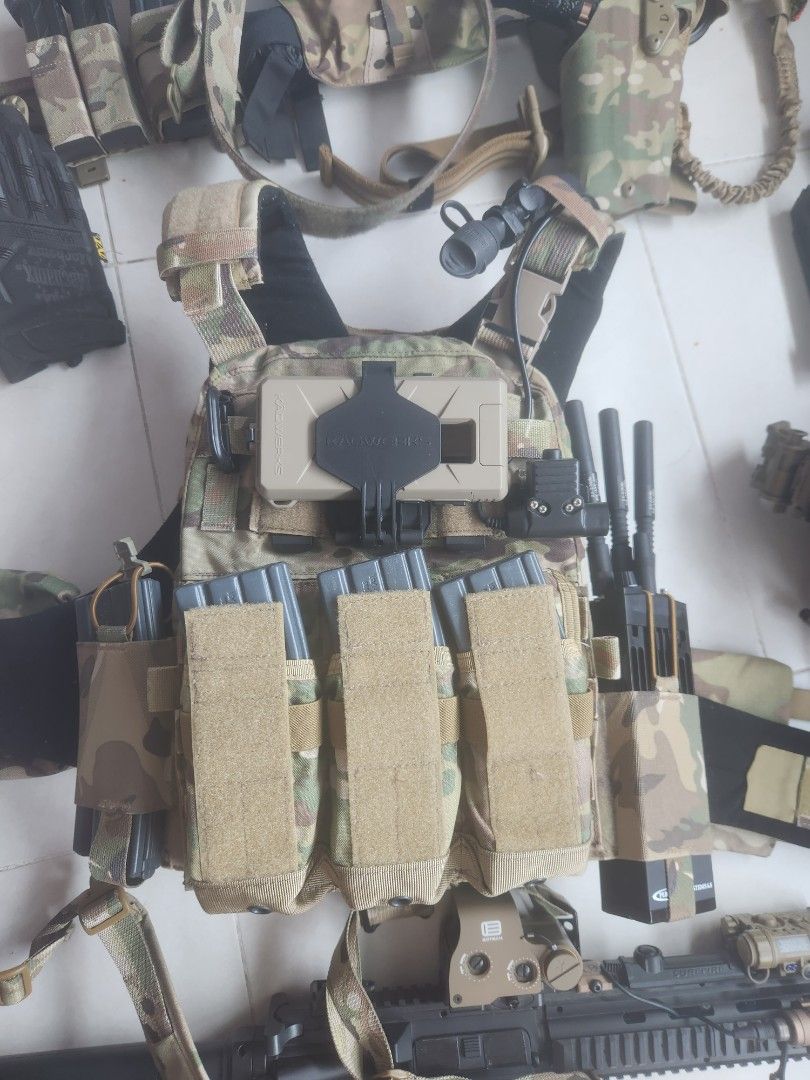 Crye Precision AVS Plate Carrier Setup Replica, Video Gaming, Gaming ...