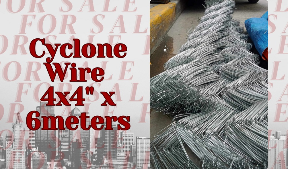 Cyclone Wire 4x4" x 6meters, Commercial & Industrial, Industrial ...