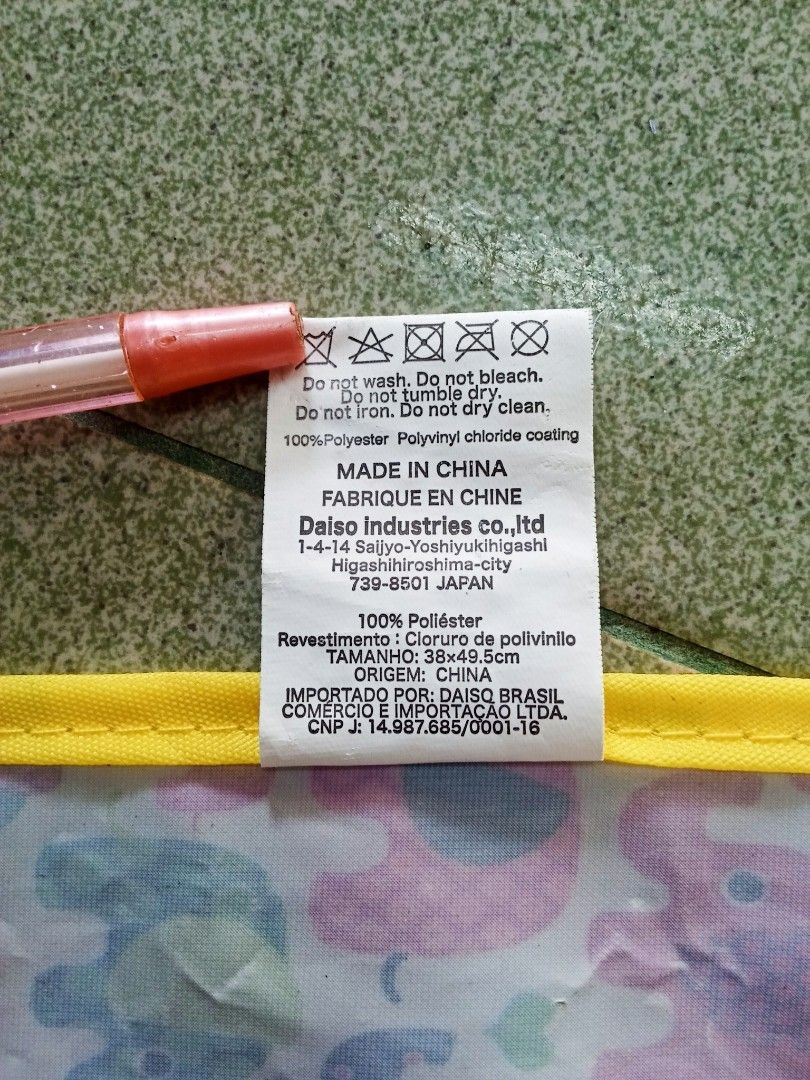 Daiso Elephant Design Kid's Apron, Babies & Kids, Babies & Kids Fashion ...