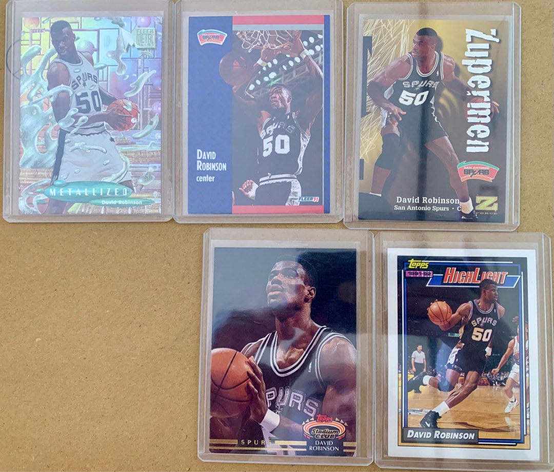 DAVID ROBINSON Vintage NBA Cards Collection, Hobbies & Toys ...