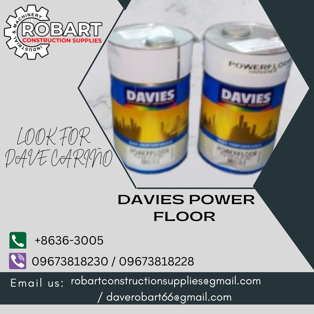 DAVIES POWER FLOOR, Commercial & Industrial, Construction Tools ...
