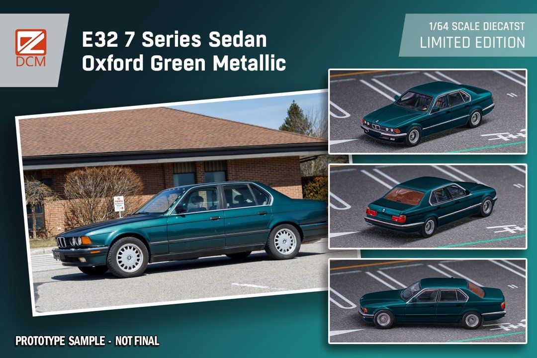 DCM 1/64 BMW E32 7 Series, Hobbies & Toys, Toys & Games on Carousell