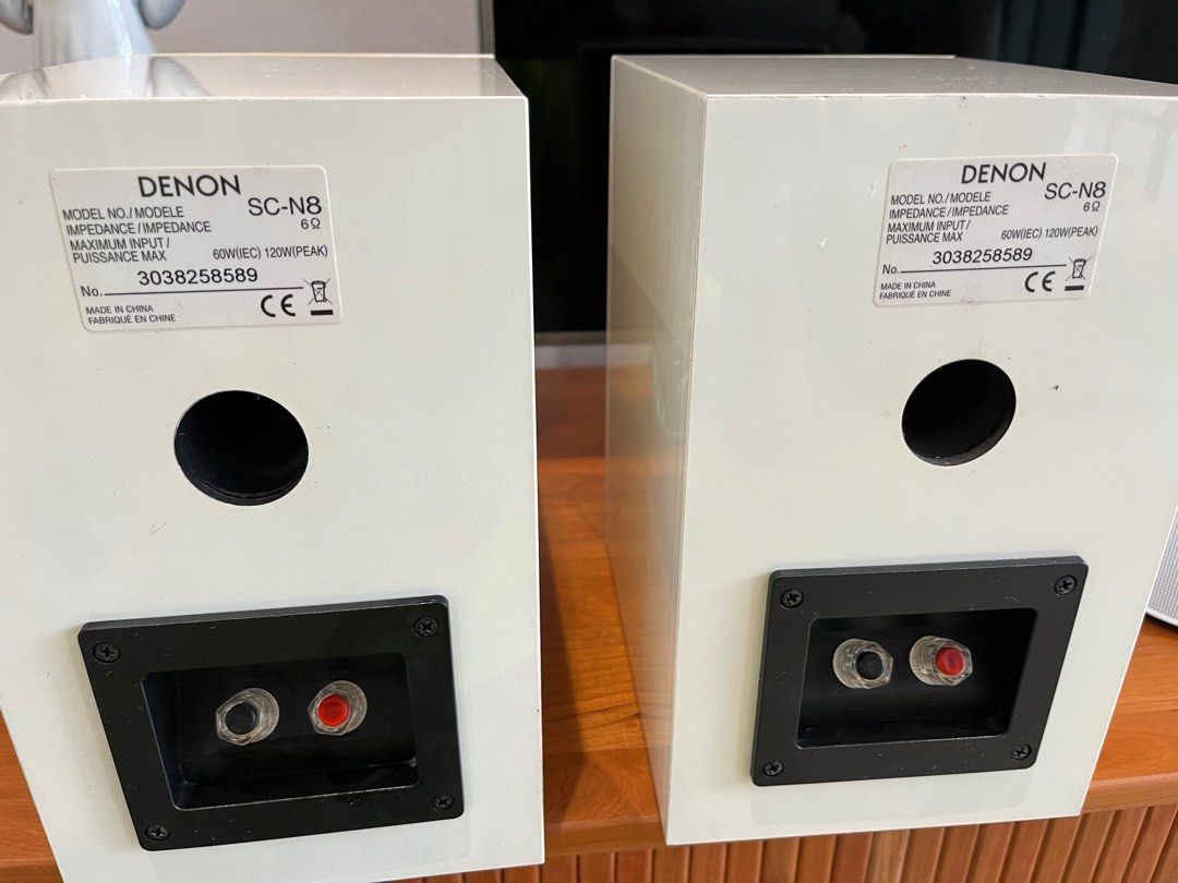 Denon bookshelf speaker pair SC-N8, Audio, Soundbars, Speakers ...