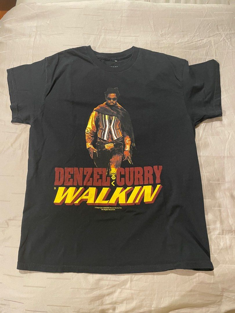Denzel Curry Walkin Tee, Men's Fashion, Tops & Sets, Tshirts & Polo ...