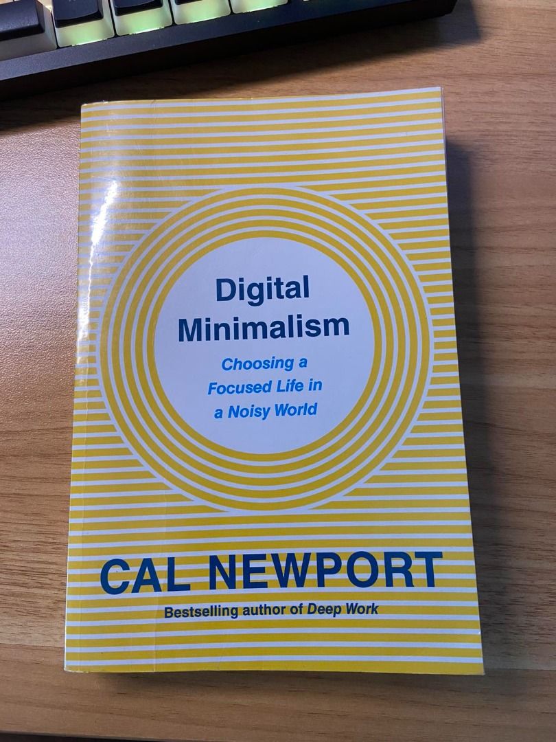 DIGITAL MINIMALISM - CAL NEWPORT, Hobbies & Toys, Books & Magazines ...