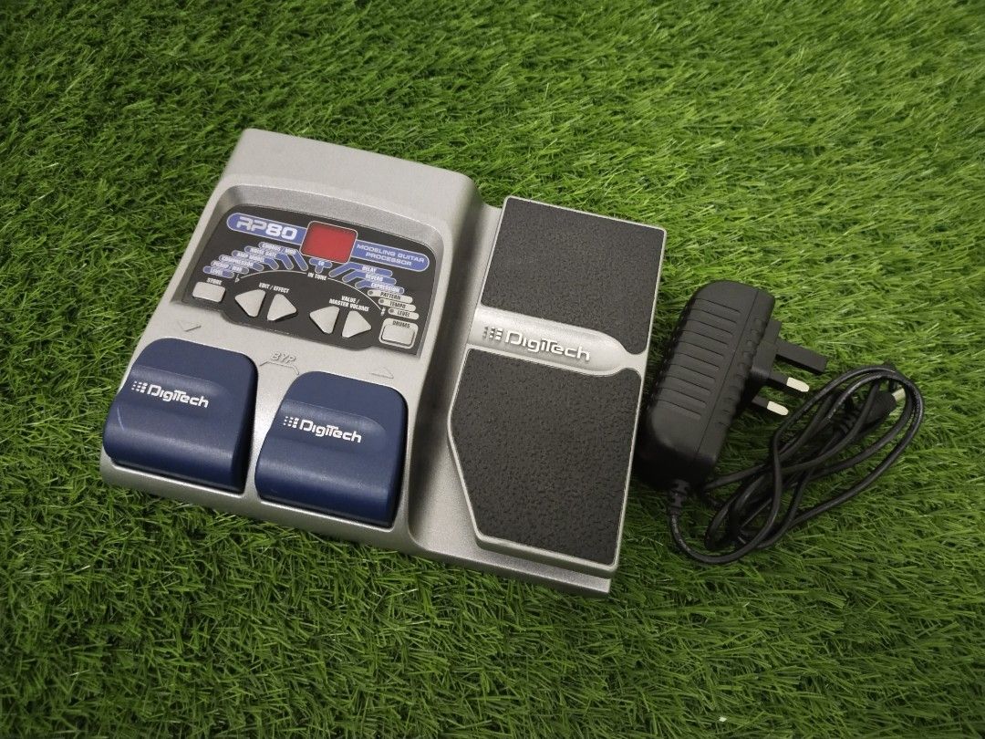 Digitech RP80 Modeling Guitar Processor, Hobbies & Toys, Music & Media ...