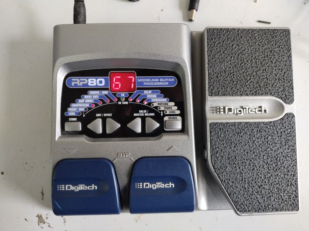 Digitech RP80 Modeling Guitar Processor, Hobbies & Toys, Music & Media, Music Accessories on ...