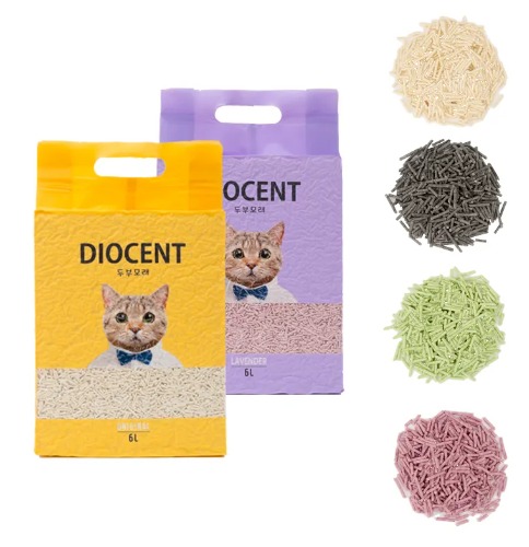 DIOCENT TOFU LITTER 2.5KG [ bundle of 6 ], Pet Supplies, Homes & Other ...