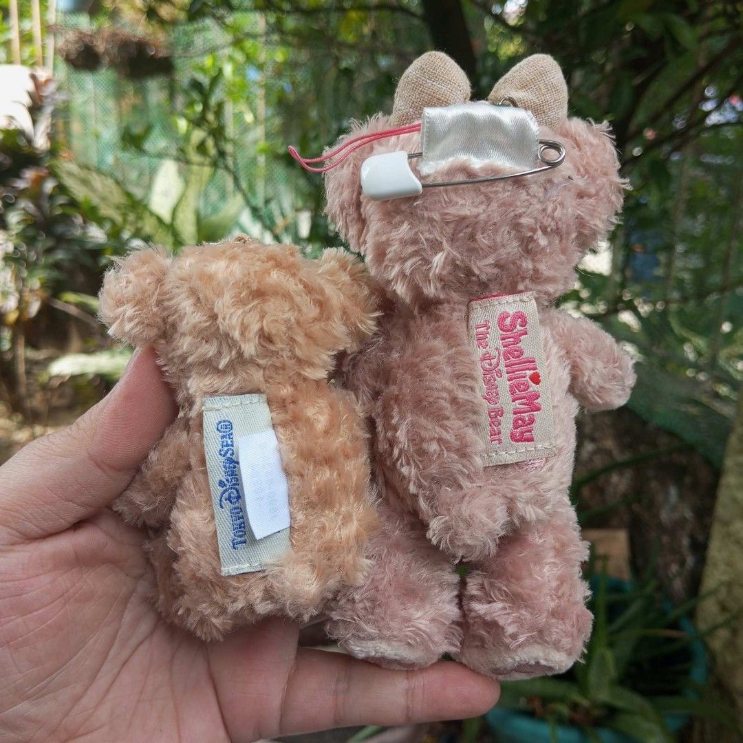 DISNEY Bear Duffy Bear Shellie May Plush Charm, Hobbies & Toys, Toys ...