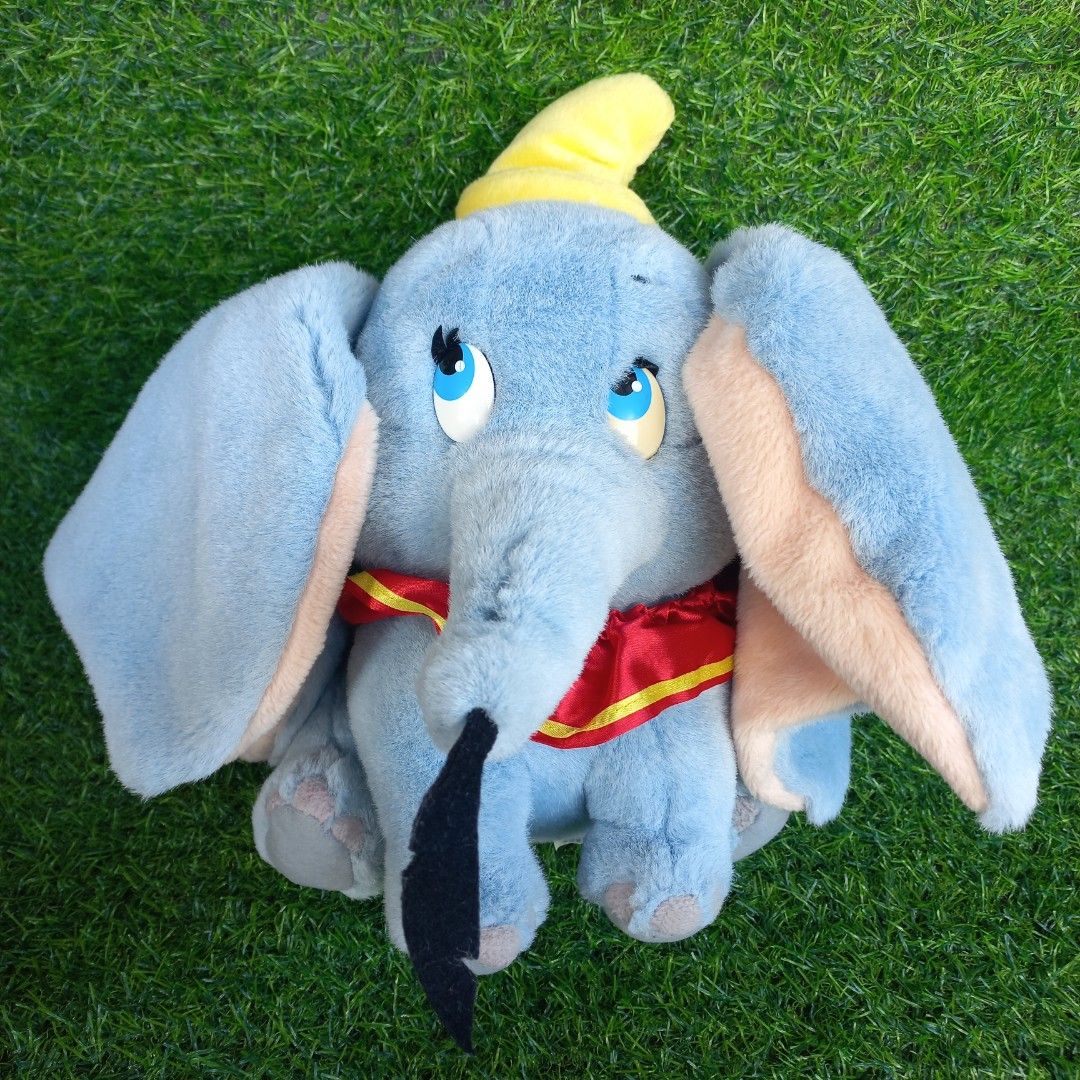 Disney Dumbo Stuffed Toy 10", Hobbies & Toys, Toys & Games on Carousell