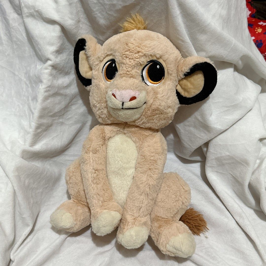 DISNEY LION KING SIMBA PLUSH TOY ORIGINAL, Hobbies & Toys, Toys & Games ...